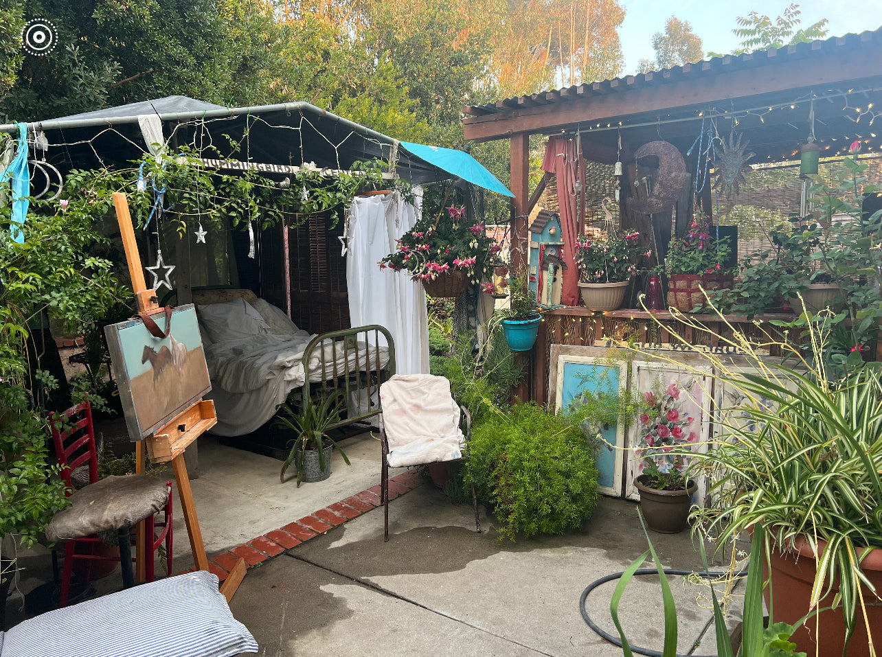 Embracing Nature's Canvas: My Oasis of Creativity in the Outdoor Studi ...
